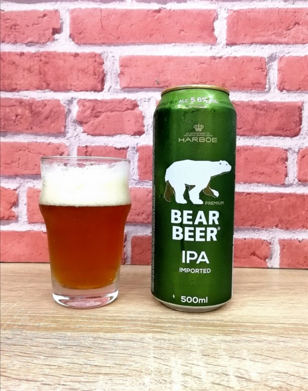 Cerveja Bear Beer IPA - Harboes Bryggeri