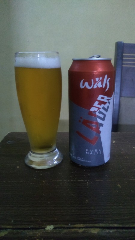 Cerveja Wals Lager - Cervejaria Wäls
