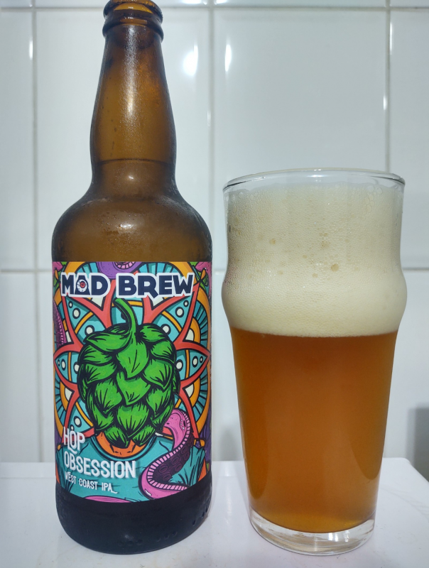 Cerveja Mad Brew Hop Obsession West Coast IPA - Mad Brew
