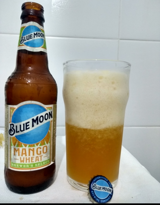 Cerveja Blue Moon Mango Wheat - Blue Moon Brewing Co.
