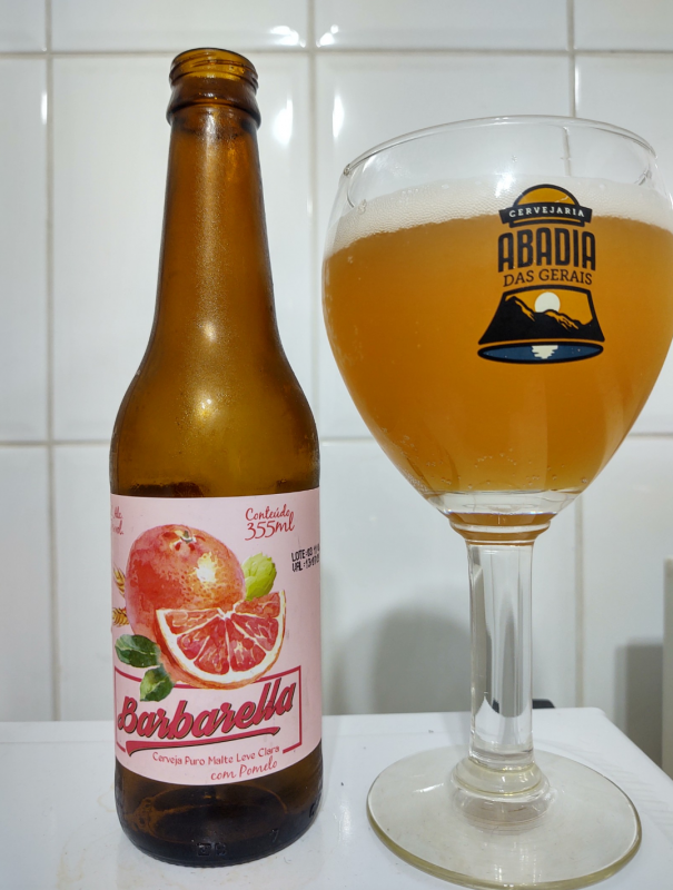 Cerveja Barbarella Pomelo - Cervejaria Campo Bom