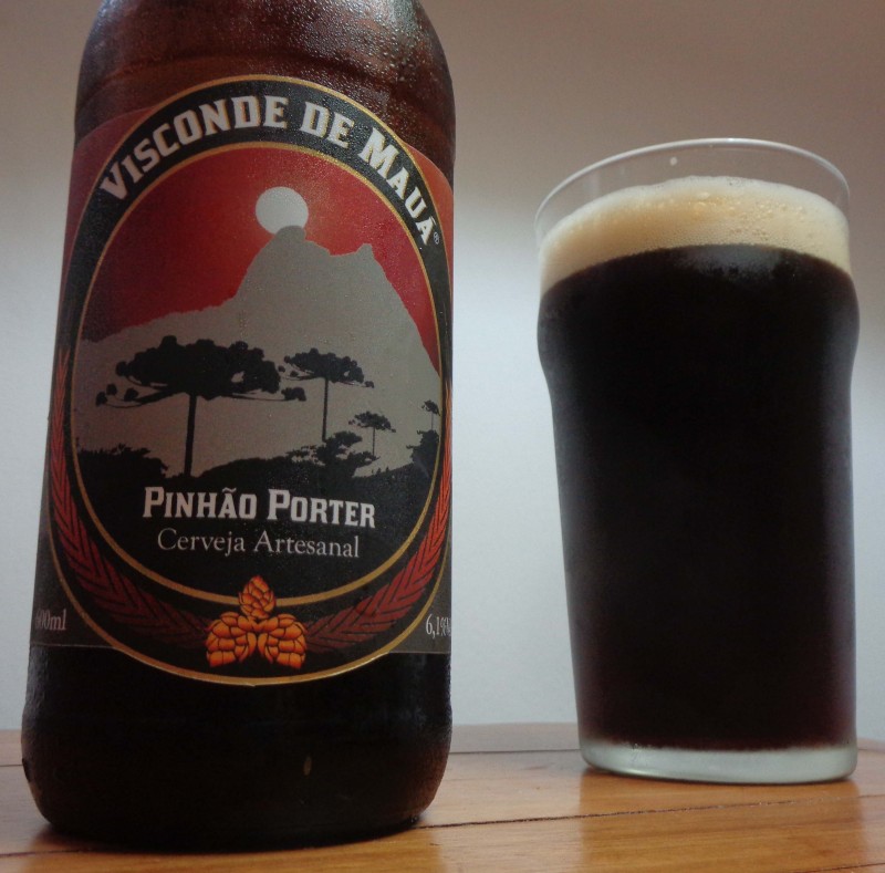 Cerveja Pinhão Porter - Cerveja Visconde de Mauá