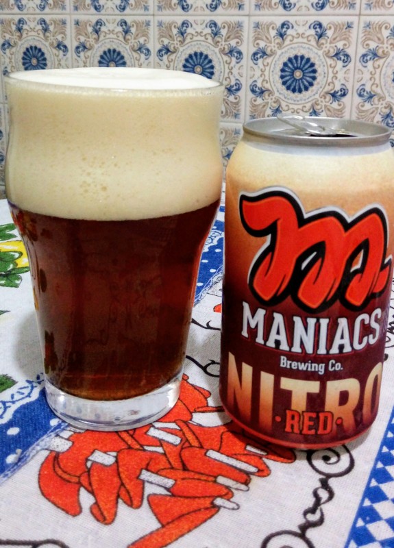 Cerveja Maniacs Nitro RED - Maniacs Brewing