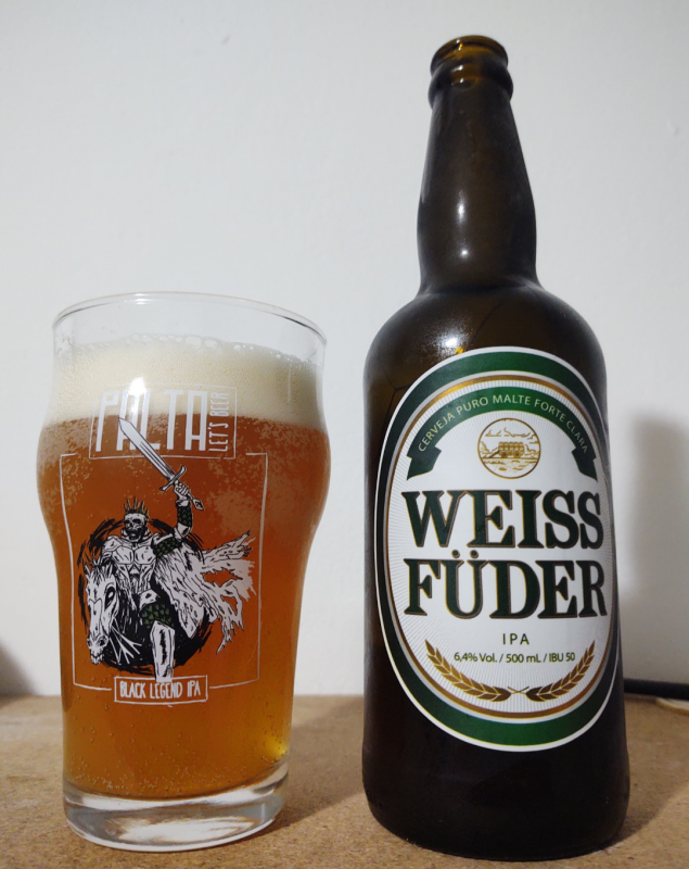 Cerveja Weiss Füder IPA - Weiss Füder