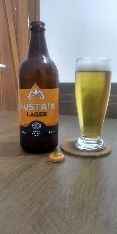 Cerveja Áustria Lager - Krug Bier