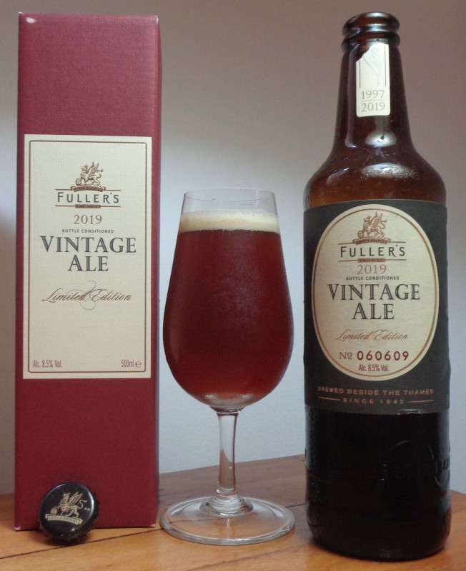 Cerveja Vintage Ale 2019 - Fuller's