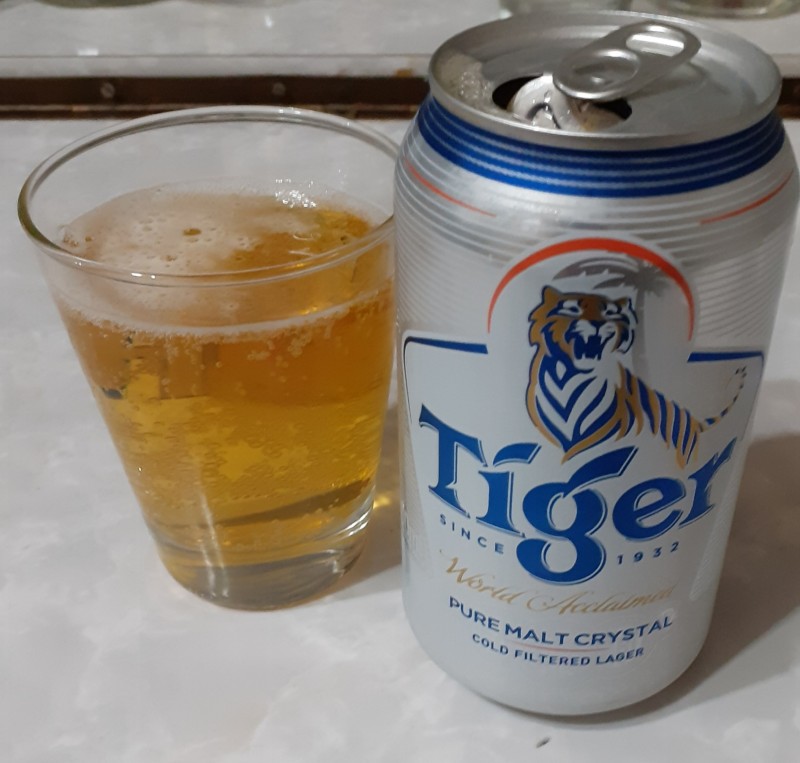 Cerveja Tiger - Singapore Brewery