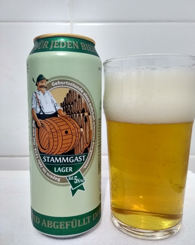 Cerveja Stammgast Lager - Fürst Wallerstein Brauhaus