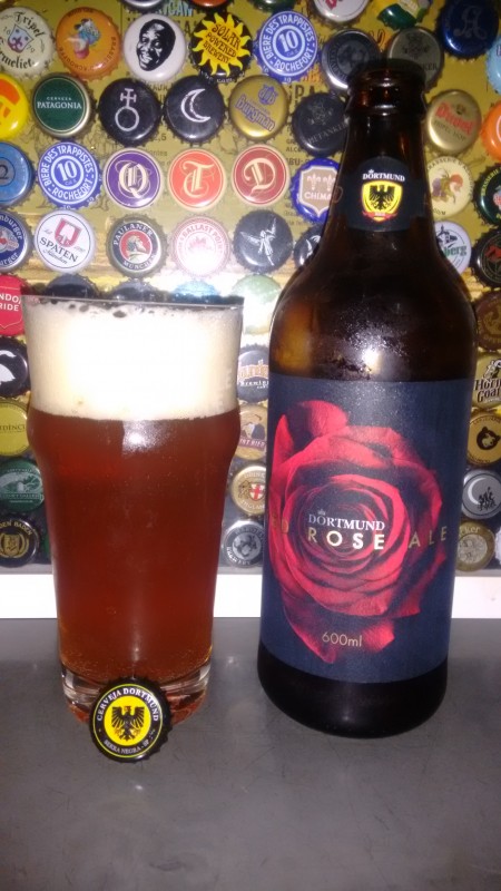 Cerveja Dortmund Red Rose Ale - Cervejaria Dortmund