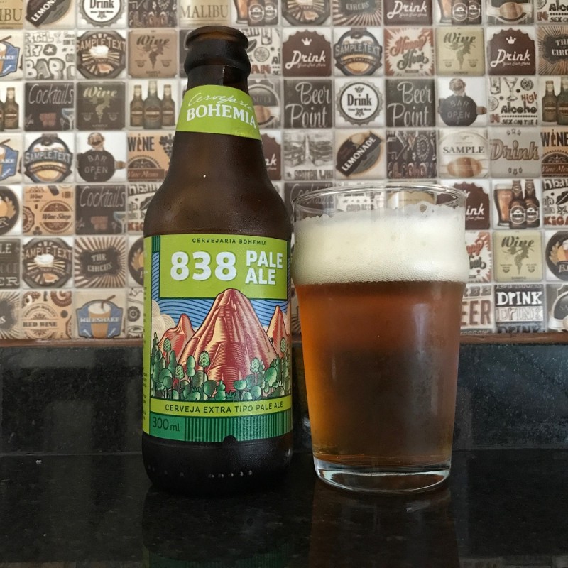 Cerveja Bohemia 838 Pale Ale - AmBev