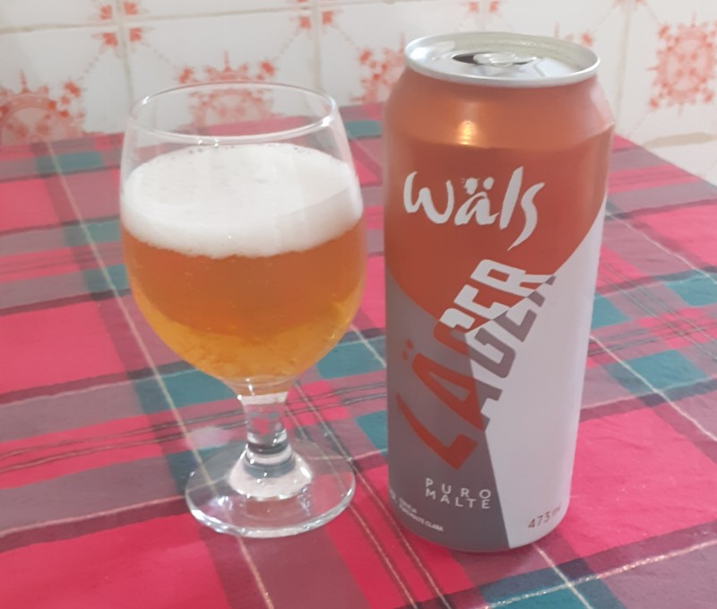 Cerveja Wals Lager - Cervejaria Wäls