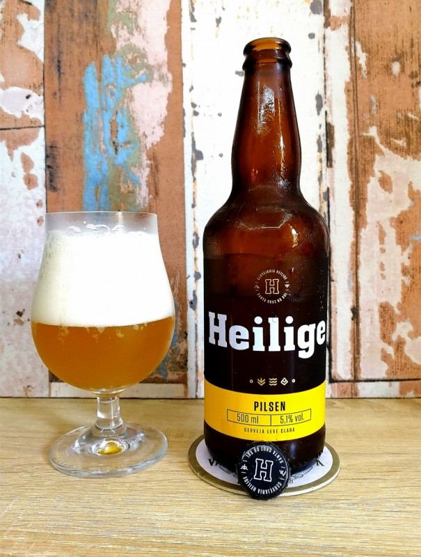 Cerveja Heilige Pilsen - Cervejaria Heilige