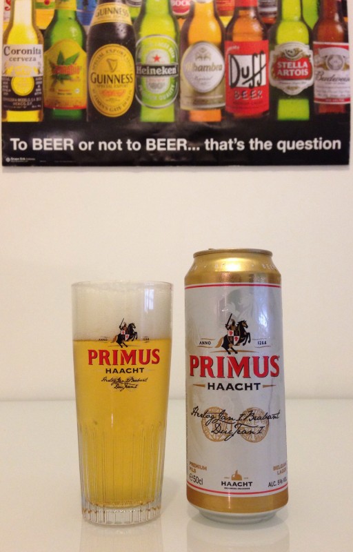 Cerveja Primus - Haacht